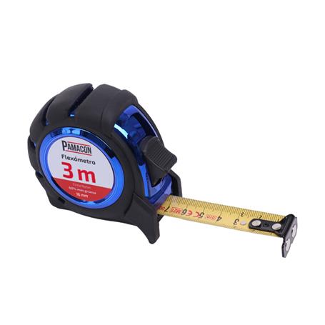 FLEXOMETRO 3 METROS CINTA NYLON PAMACON PM1358 | ComercialAtalaya.com